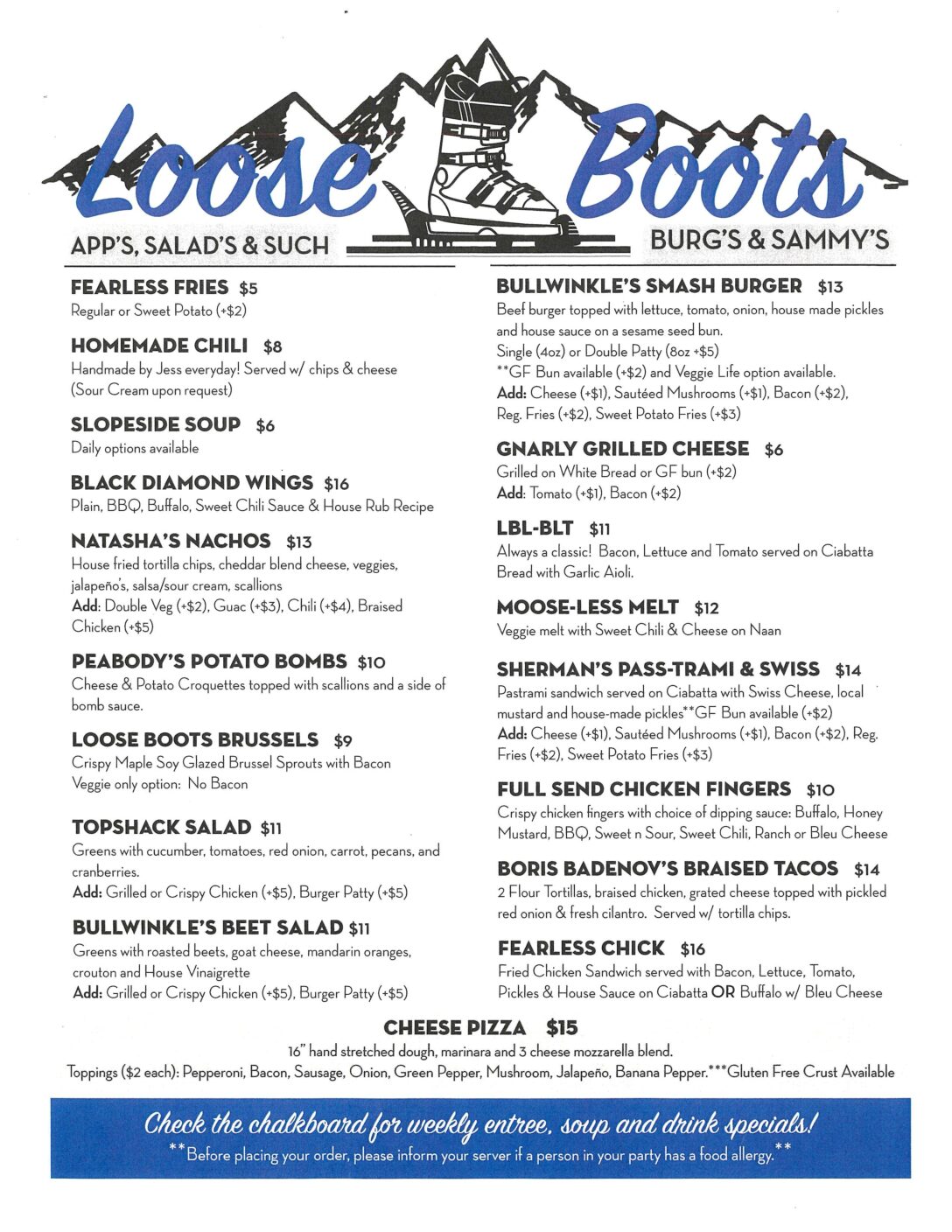 Loose Boots Lounge - Mt. Abram Greenwood ME | Skiing, Snowboarding ...